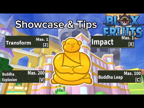 Buddha Fruit Showcase 2024 (Roblox Blox Fruits) - YouTube