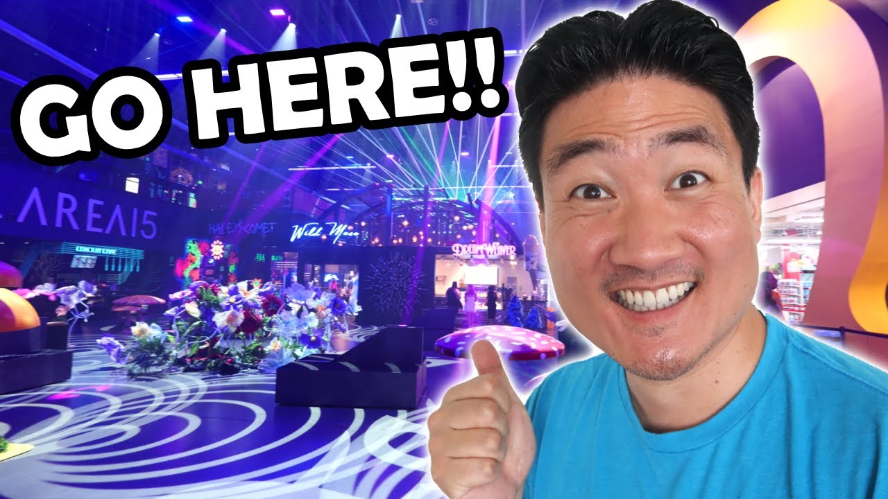 AREA 15 Las Vegas Food Tour - An Entertainment Adventure! - YouTube