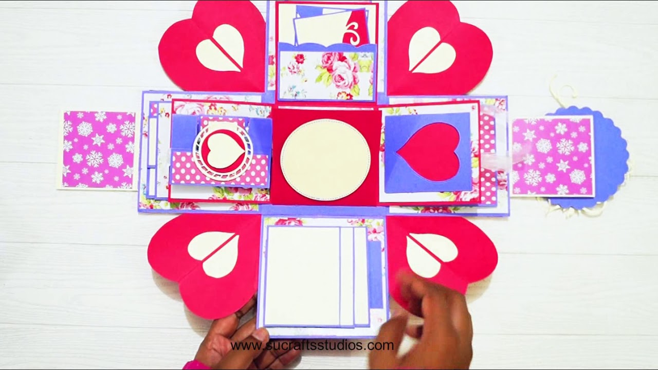 Explosion Box | Birthday Explosion Box - YouTube