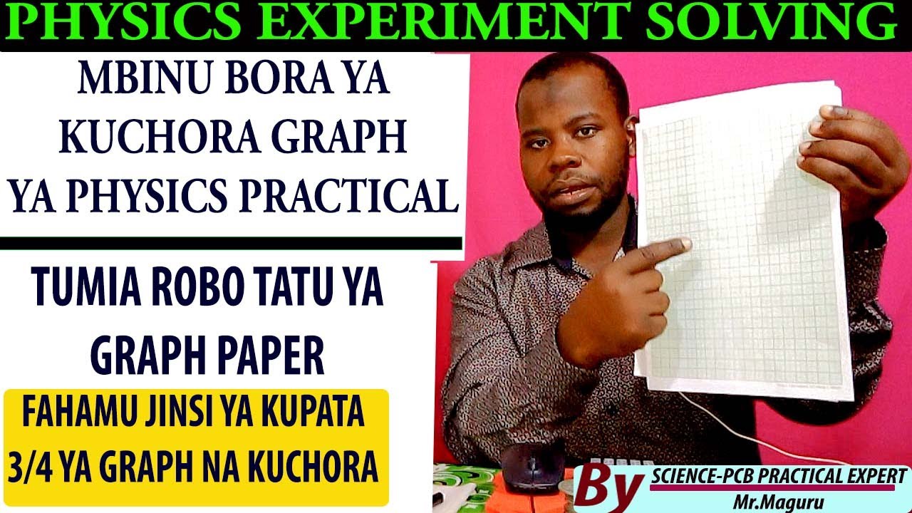 PHYSICS PRACTICAL GRAPH PLOTTING -NAMNA BORA YA KUCHORA GRAPH - YouTube