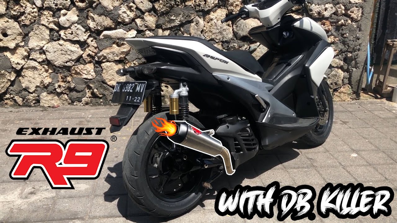 PURE SOUND R9 EXHAUST ALPHA SERIES - AEROX 155 - YouTube