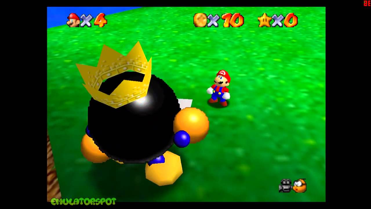 Super Mario 64 - Gameplay Nintendo 64 HD 1080p (Project 64) - YouTube