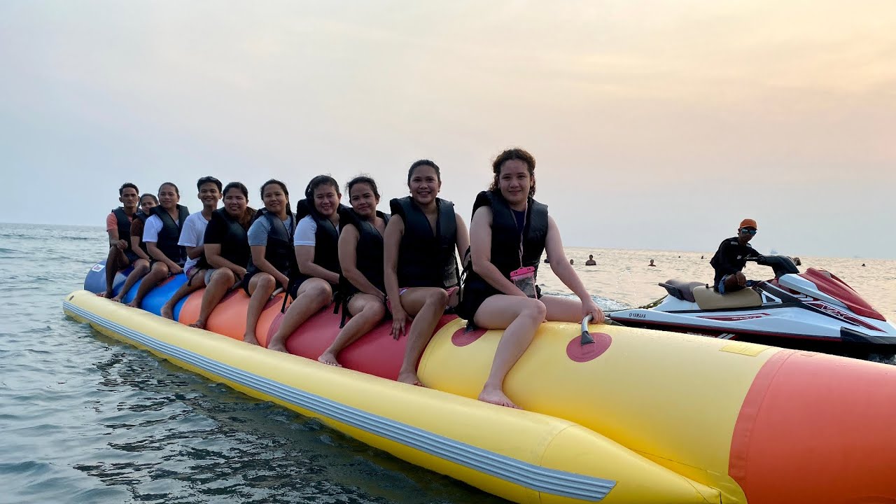 BANANA BOAT @ MORONG BATAAN 🤍🌊🌊 - YouTube