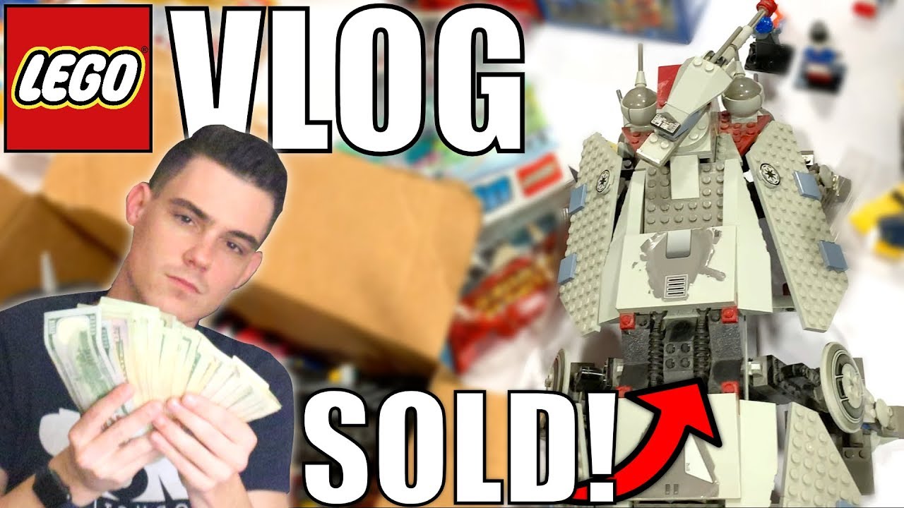 I SOLD ALL MY LEGO! | MandRproductions LEGO Vlog! - YouTube