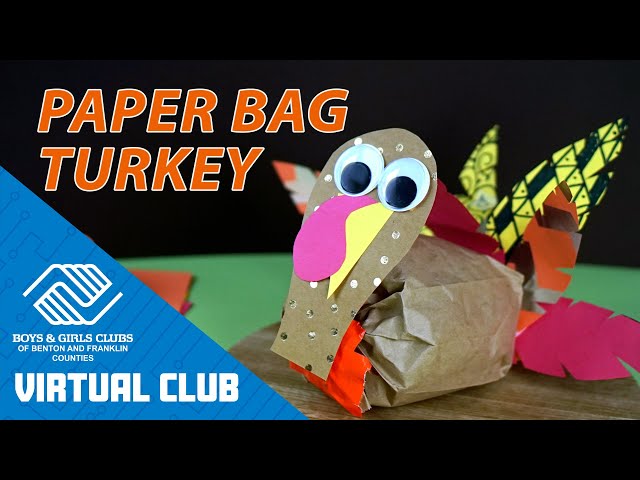 How To Make A Paper Bag Turkey Thanksgiving Decorations Martha