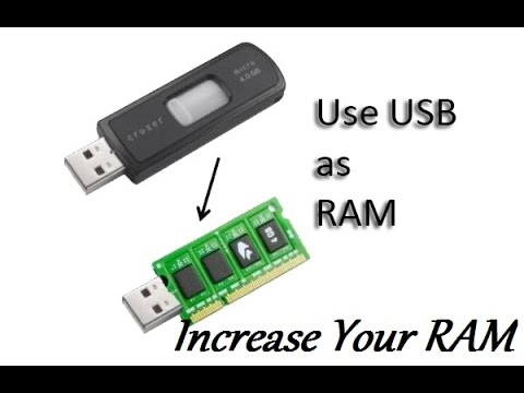 How To Use Your USB-Flash Drive as RAM-[Increase Your RAM]-[2016] - YouTube