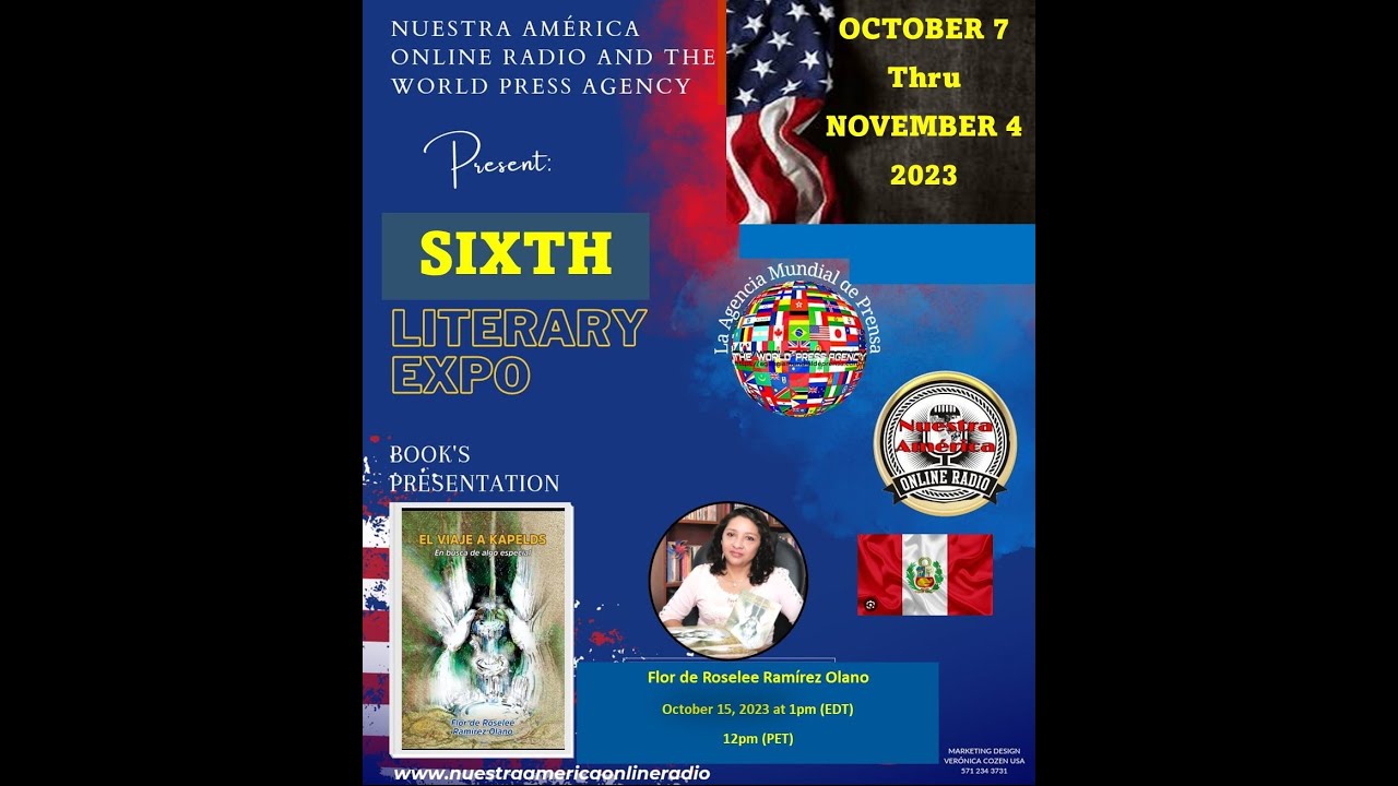 SEXTA EXPO LITERARIA Flor Ramirez - YouTube