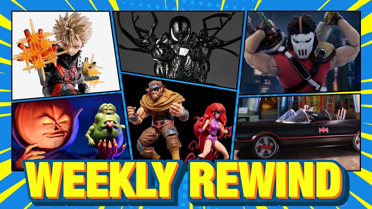 Weekly Rewind! Ep94: Marvel Legends Spider-Man My Hero Academia Batman ...