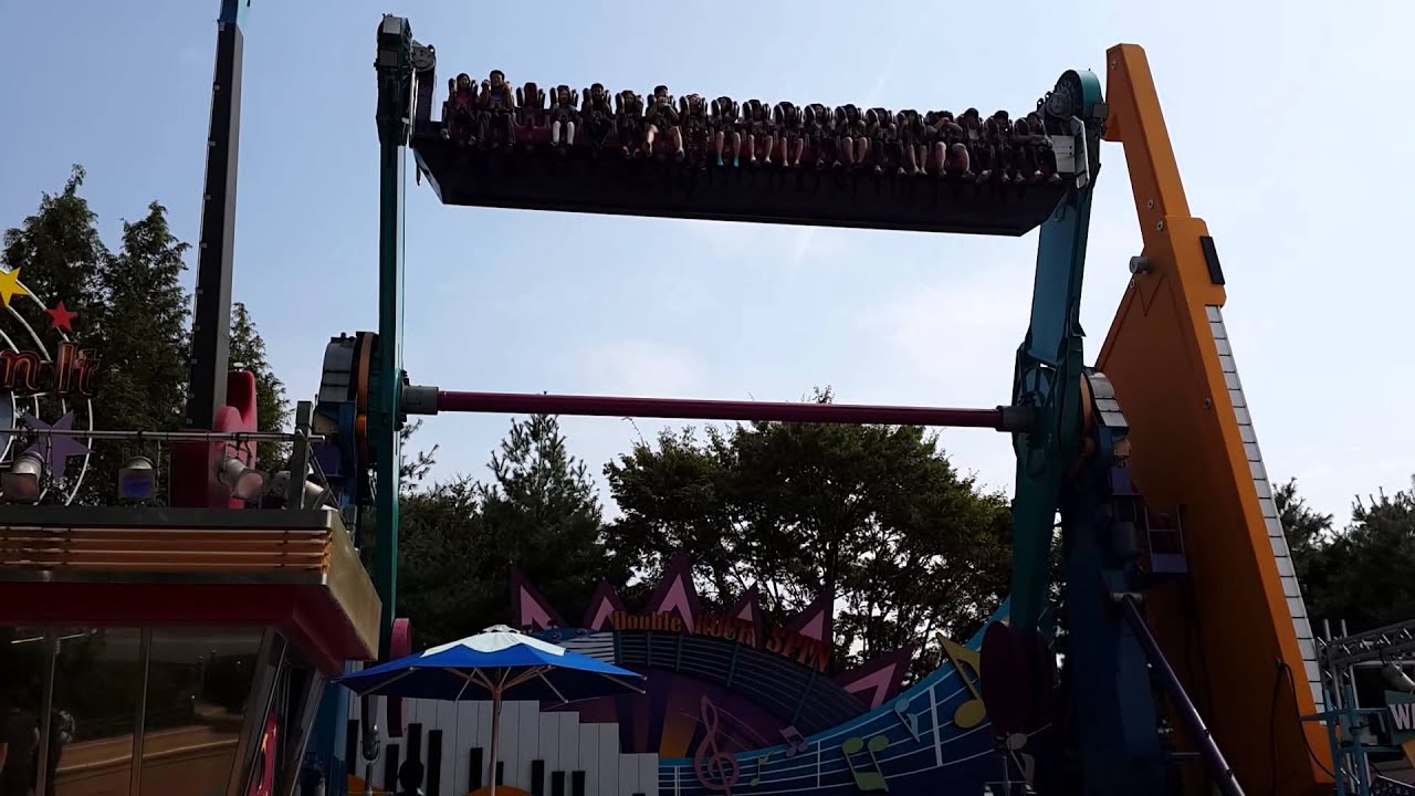 Double Rock Spin EVERLAND, south korea - YouTube