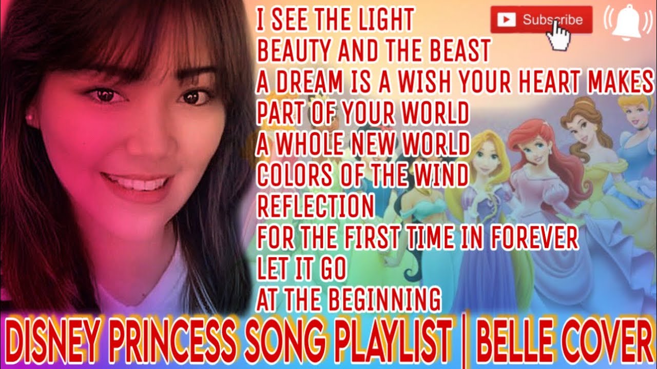Disney Princess Song Playlists | Belle Cover - YouTube