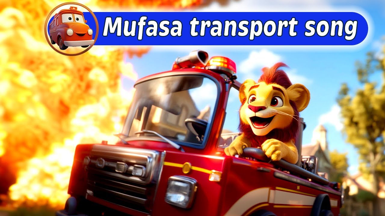 Learn Vehicles with Simba & Mufasa | Fun Transport Song for Kids ...