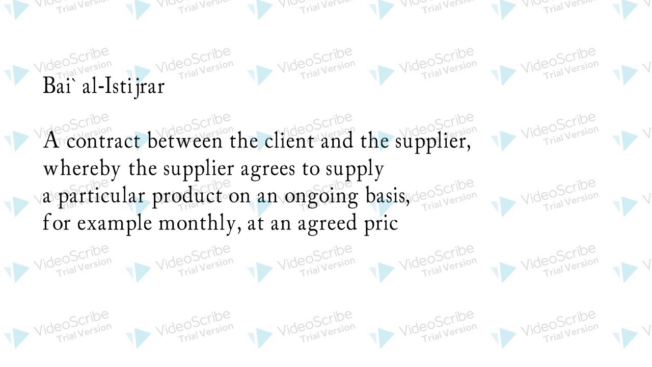 bai al istijrar - YouTube