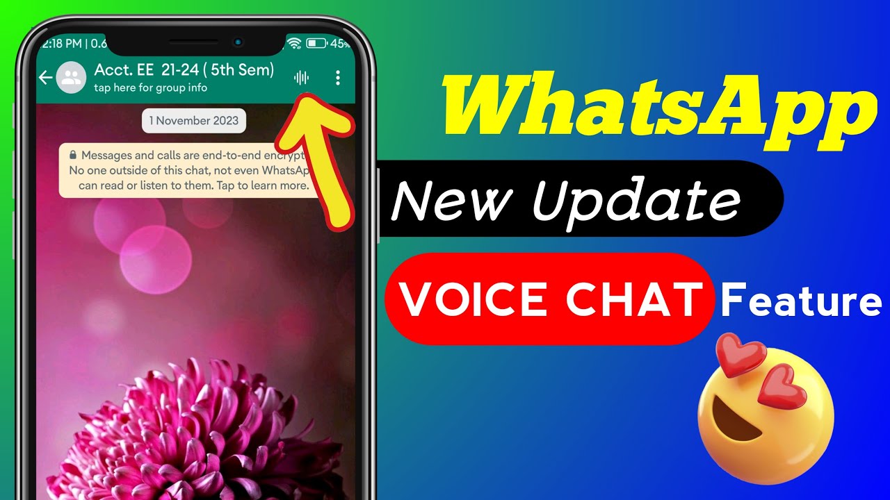 whatsapp group voice chat | voice chat whatsapp group | how to add ...