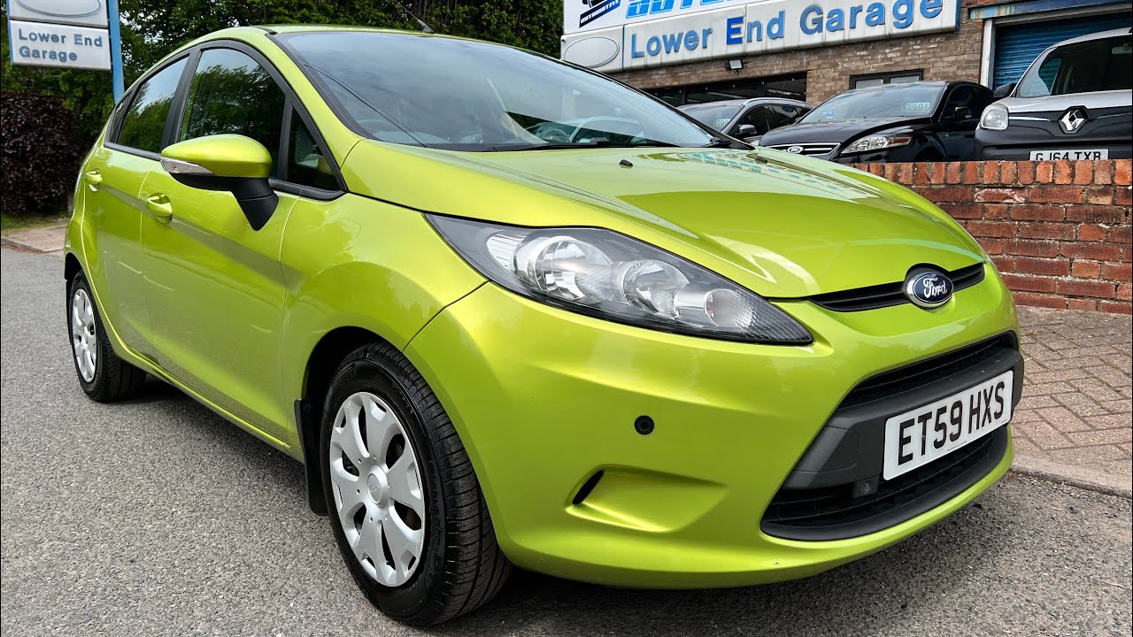 ET59HXS - 2010 Ford Fiesta 1.6 TDCi ECOnetic Green 5dr Hatchback Manual ...