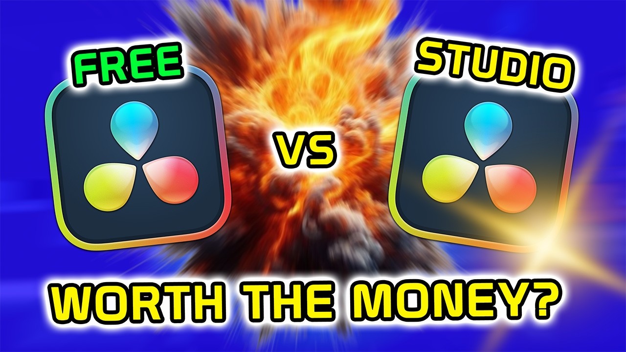 What's the Difference Between Studio & Free Version? Davinci Resolve ...