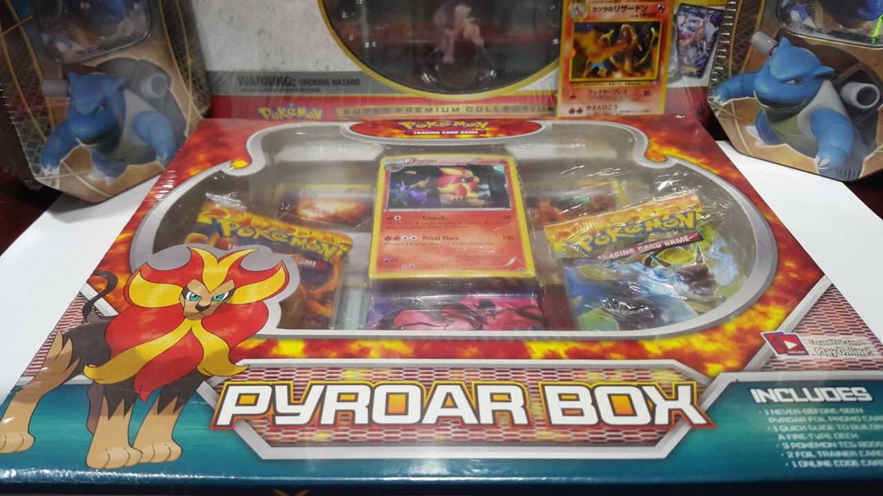 OPENING 2ND POKEMON PYROAR BOX --FlashFire Charizard Hunting - YouTube