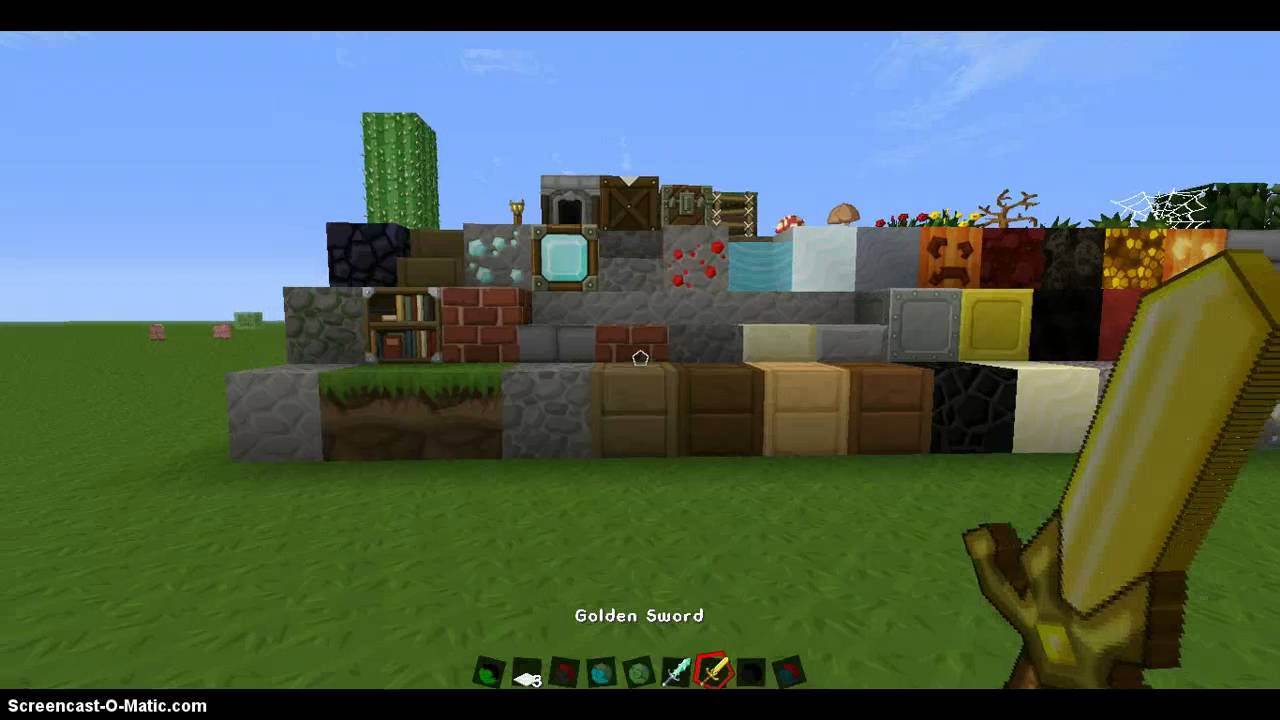 Sphax Texture Pack 1.6.2 - YouTube