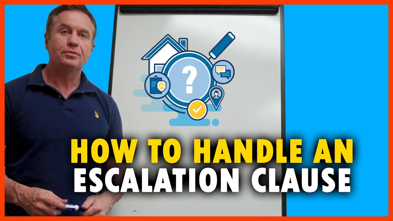 How to handle an escalation clause as a seller - YouTube