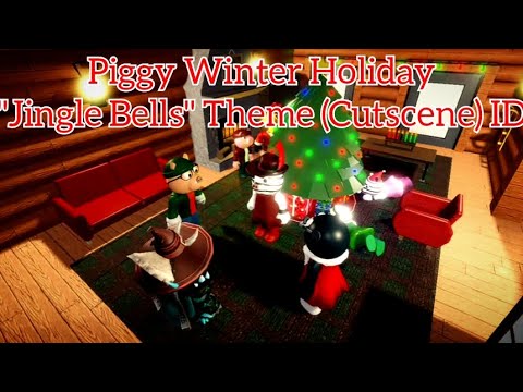 Piggy Winter Holiday Intro "Jingle Bells" Theme (Cutscene) Roblox Piggy ...
