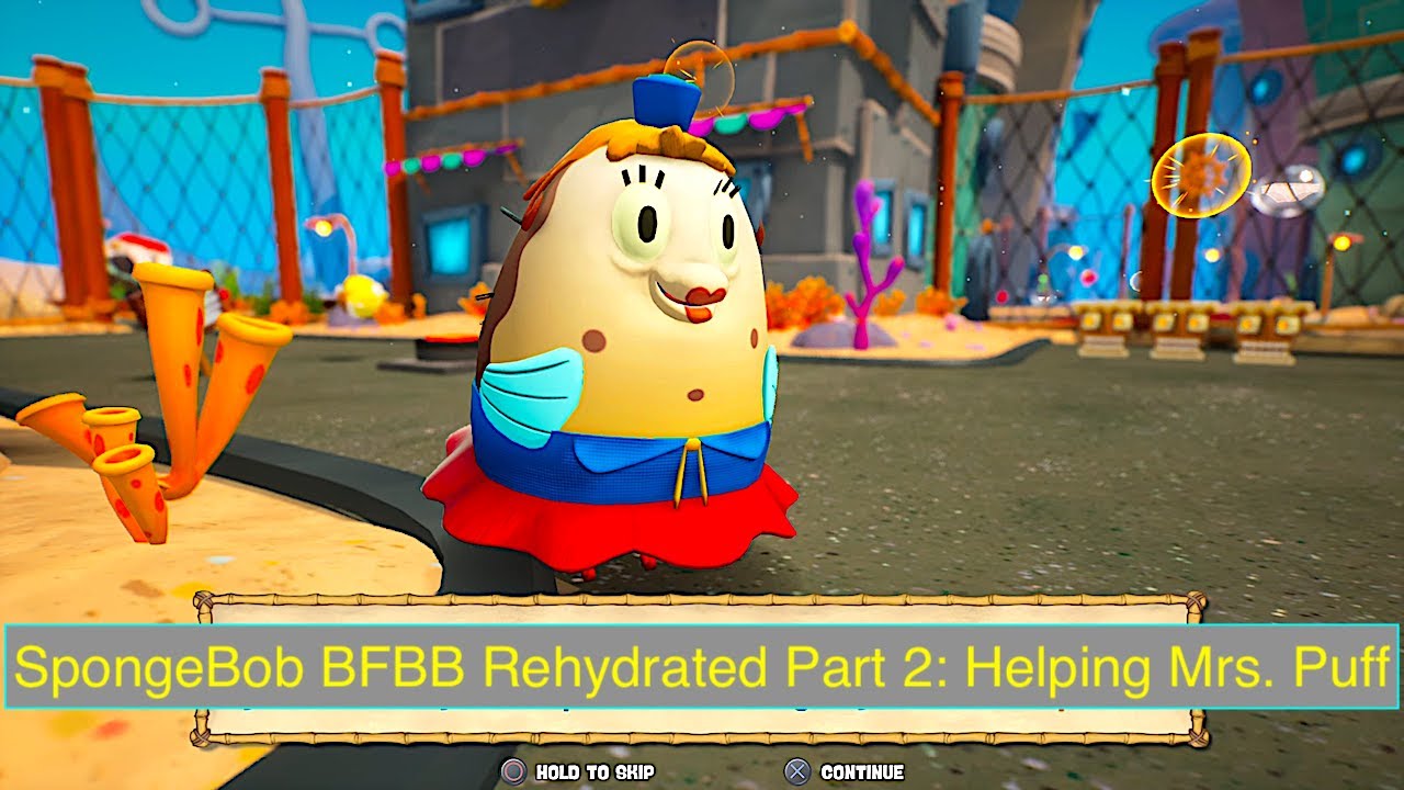 SpongeBob BFBB Rehydrated Part 2: Helping Mrs. Puff - YouTube
