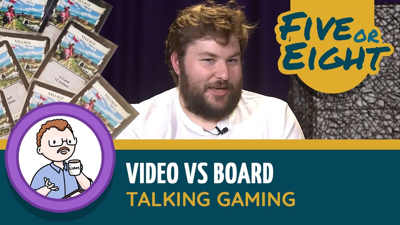 Video Games vs Board Games with Shane - YouTube