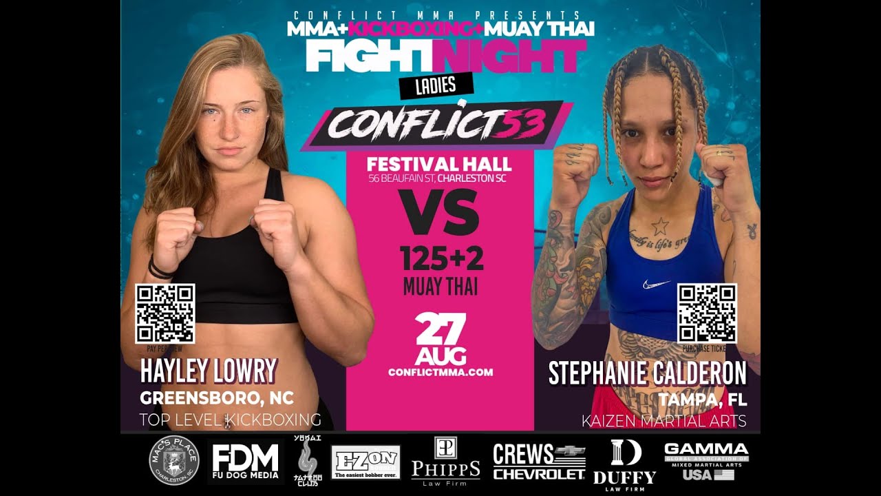 Hayley Lowry vs Stephanie Calderon - YouTube