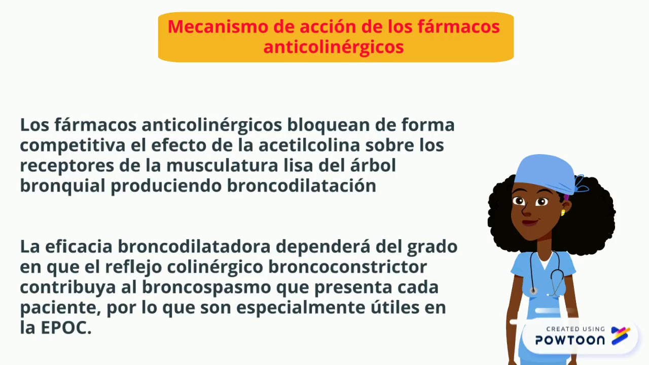 medicamentos anticolinergicos - YouTube