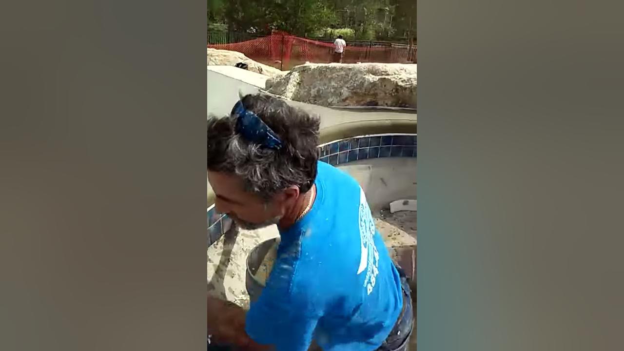 How To Do Cantilever Concrete Coping Pool Decks Youtube