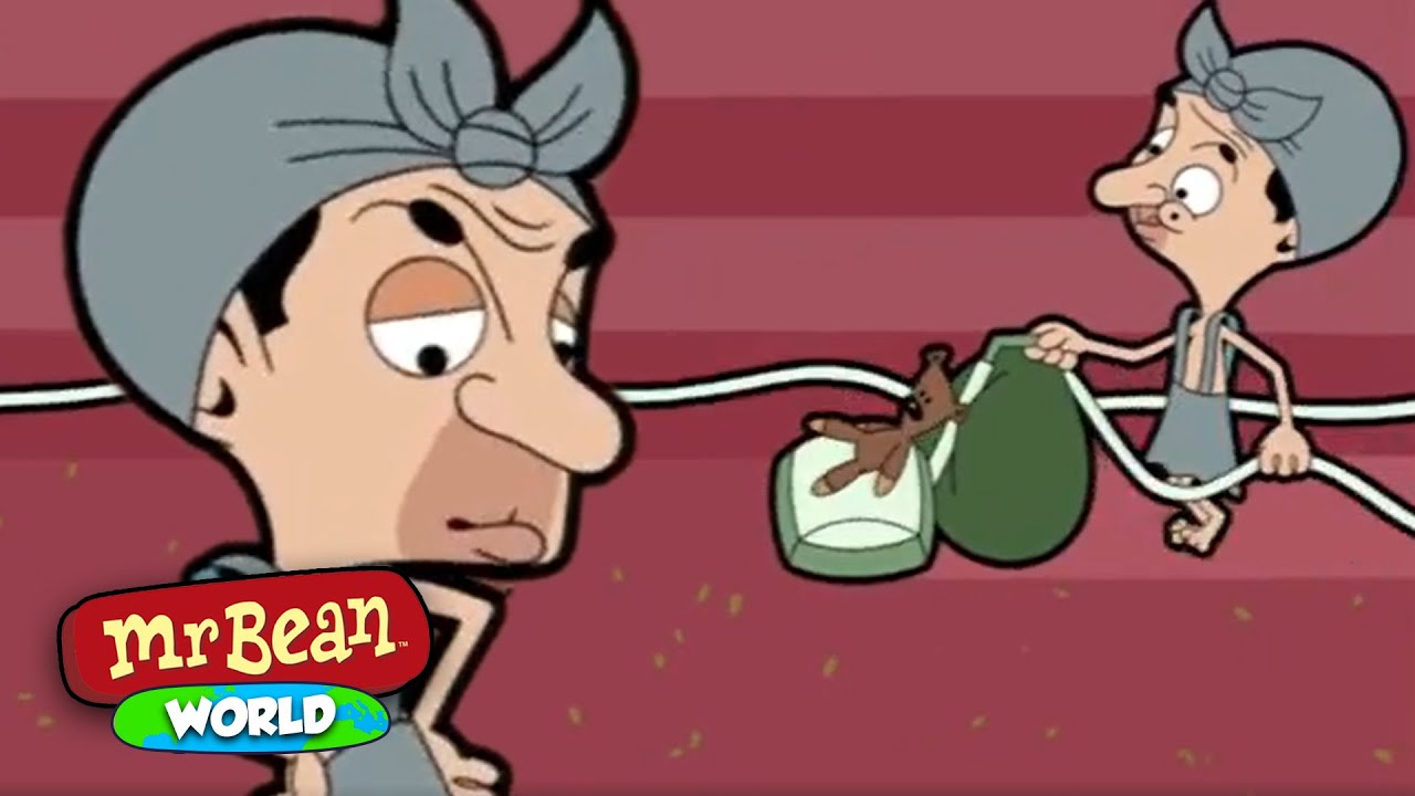 Mr Beans Autumn Clean Mr Bean Animated Cartoons Mr Bean World