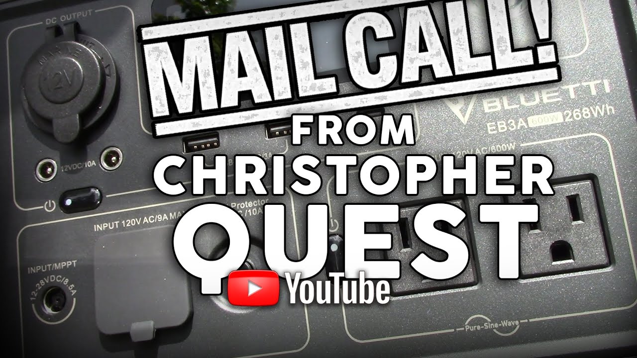 Mail Call from Chris Quest! - YouTube