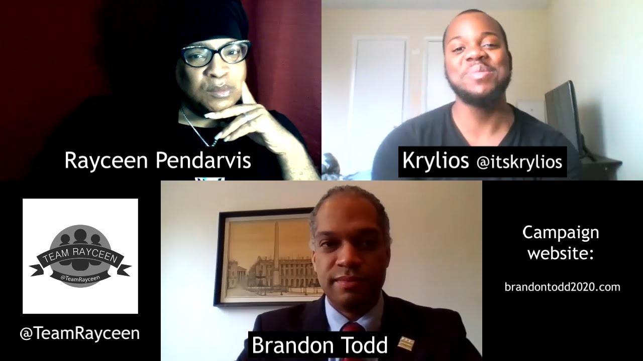 Team Rayceen Candidate Interview: Brandon Todd for DC Council, Ward 4 ...