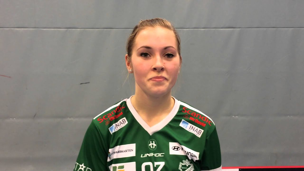 Intervju med lagkapten Amanda Öhman efter 2-2 mot FBC Uppsala - YouTube