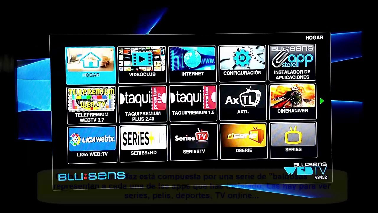 Blusens Webtv Tutorial Youtube