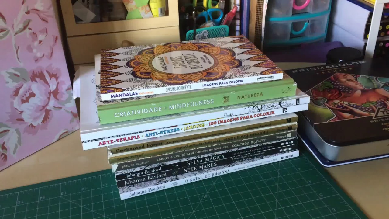 Adult Coloring book collection part I - YouTube