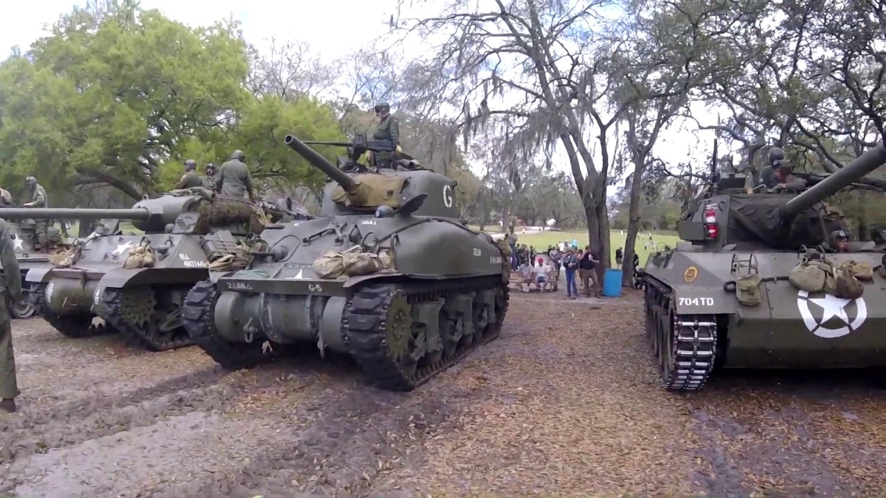Mt Dora Spring Rally Reenactment footage - YouTube