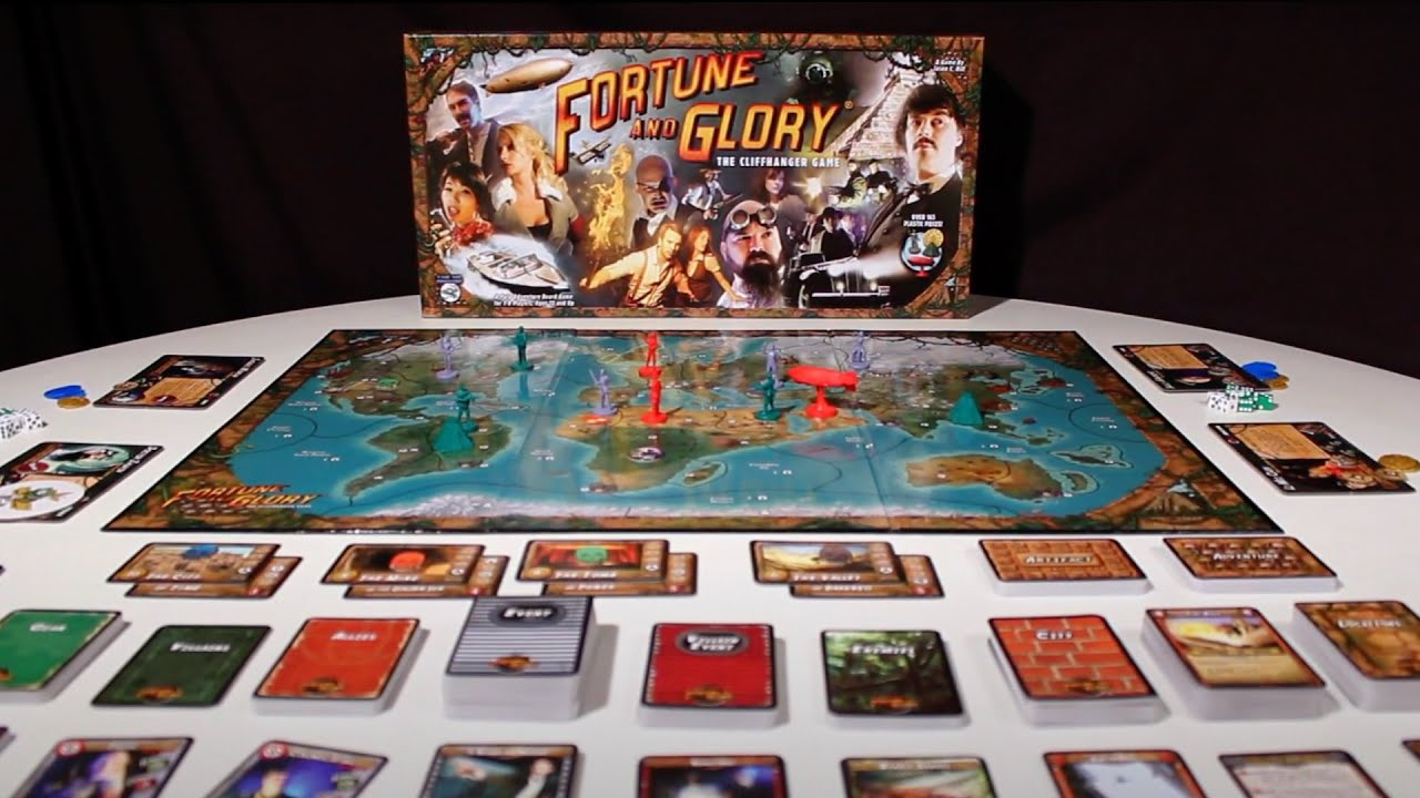 Fortune & Glory Board Game Review - YouTube