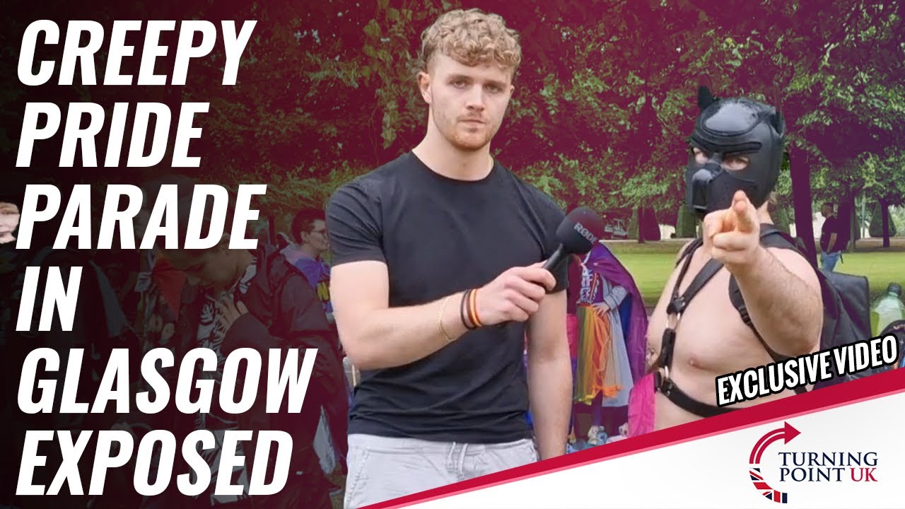 Creepy Pride Parade In Glasgow Exposed - YouTube