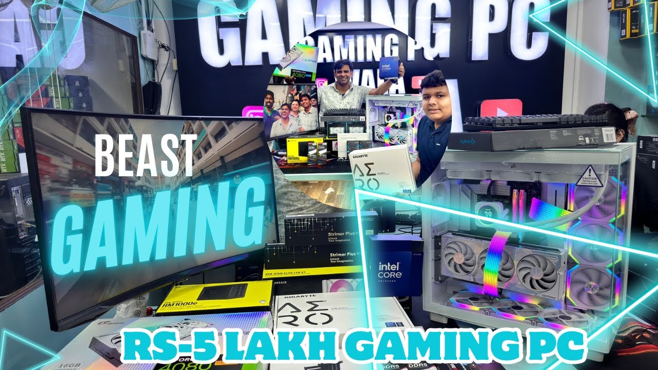 Rs-5 Lakh Beast Gaming Pc Setup | Gaming Pc Wala | Best Gaming Pc Shop ...