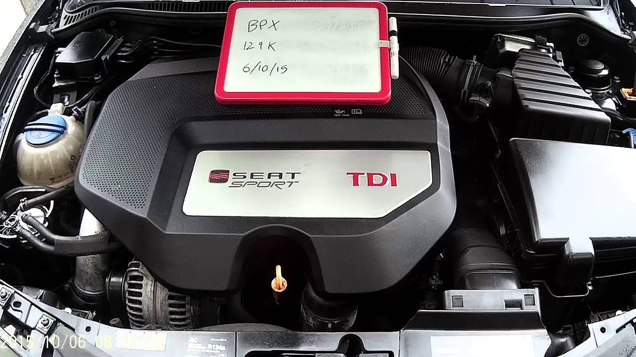 PD160 BPX Engine from 2004 Ibiza Cupra - YouTube
