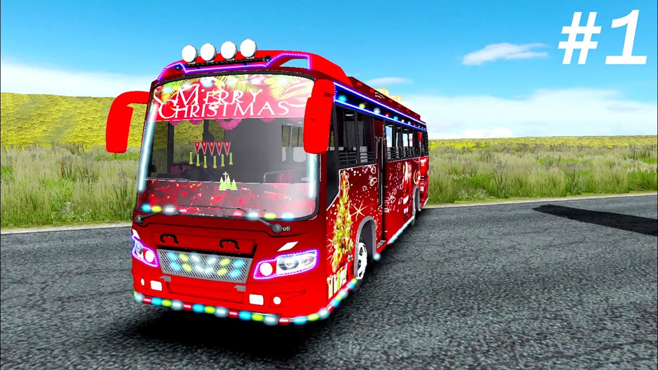 Merry Christmas 🔥🔥💥💥 Christmas bus driving special ride 💥💥 ️ Need ...