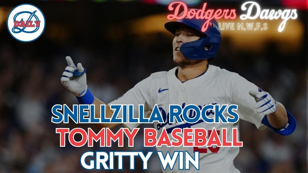Dodgers Dawgs Live: Starters as Relievers? Snell Great Again, Tommy is ...