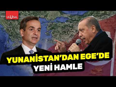 Yunanistan'dan Ege''de Türkiye ile gerilimi arttıracak hamle