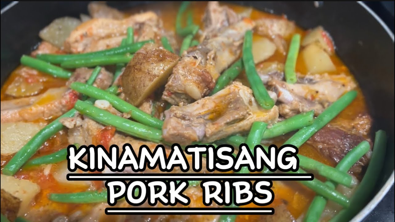 How to cook KINAMATISANG PORK RIBS | Pinoy Food - YouTube