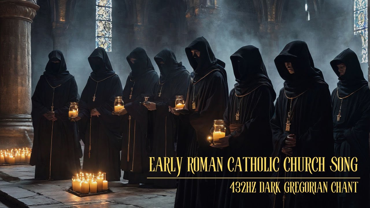 Dark GREGORIAN CHANT Ambience 432hz - Gregorian Chant Catholic Ambience ...