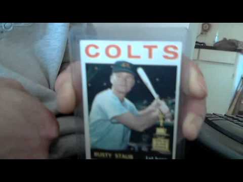 rusty staub rookie card 1964 topps nice must see - YouTube