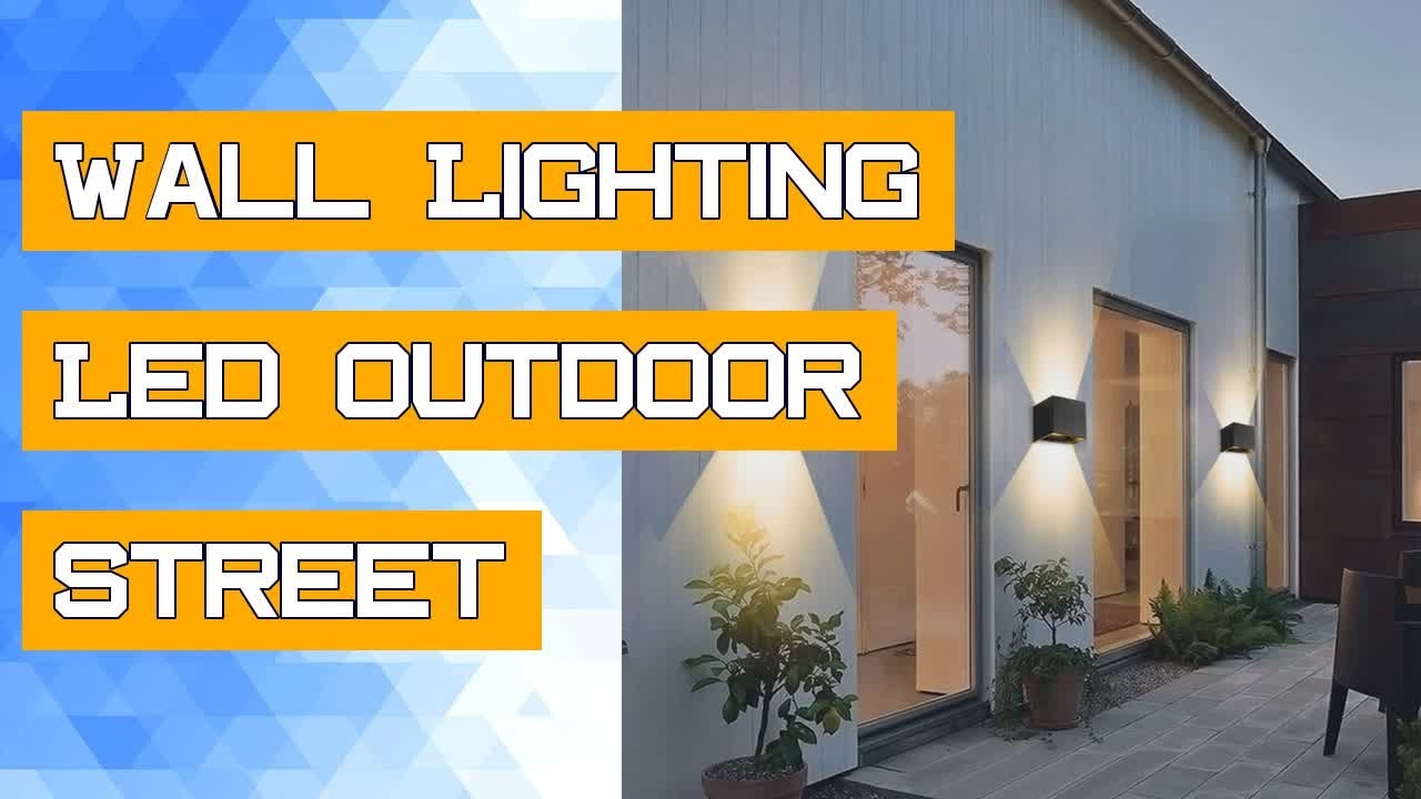 Wall Lighting Led Outdoor Street Waterproof Room Wall Lamp Decoration ...