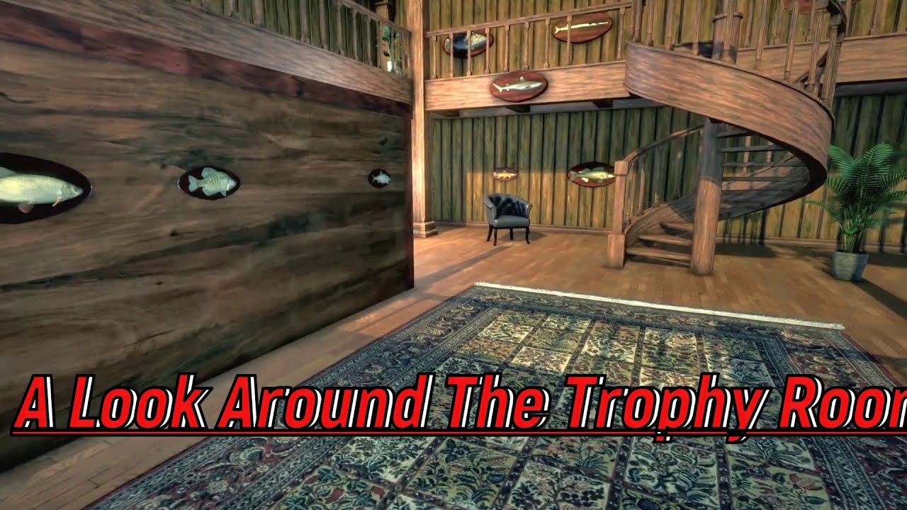 look around the Trophy Room after just a week on the game - YouTube