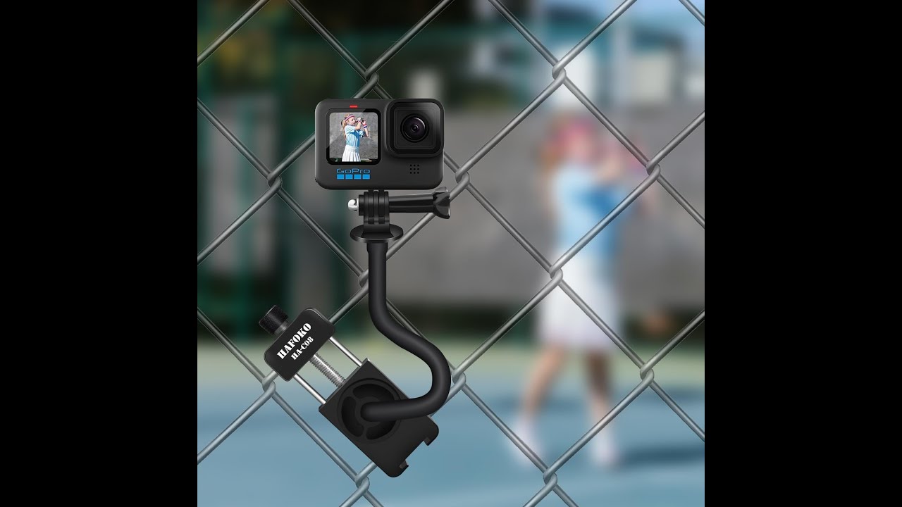 HAFOKO C08 Fence Mount for Gopro/Phone/ Mevo Start/Insta 360, used for ...