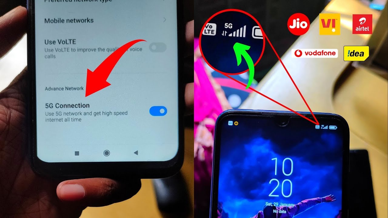 Enable 5G in 1GB RAM Low-end Phone | 5G APN Settings | 5G APN Settings ...