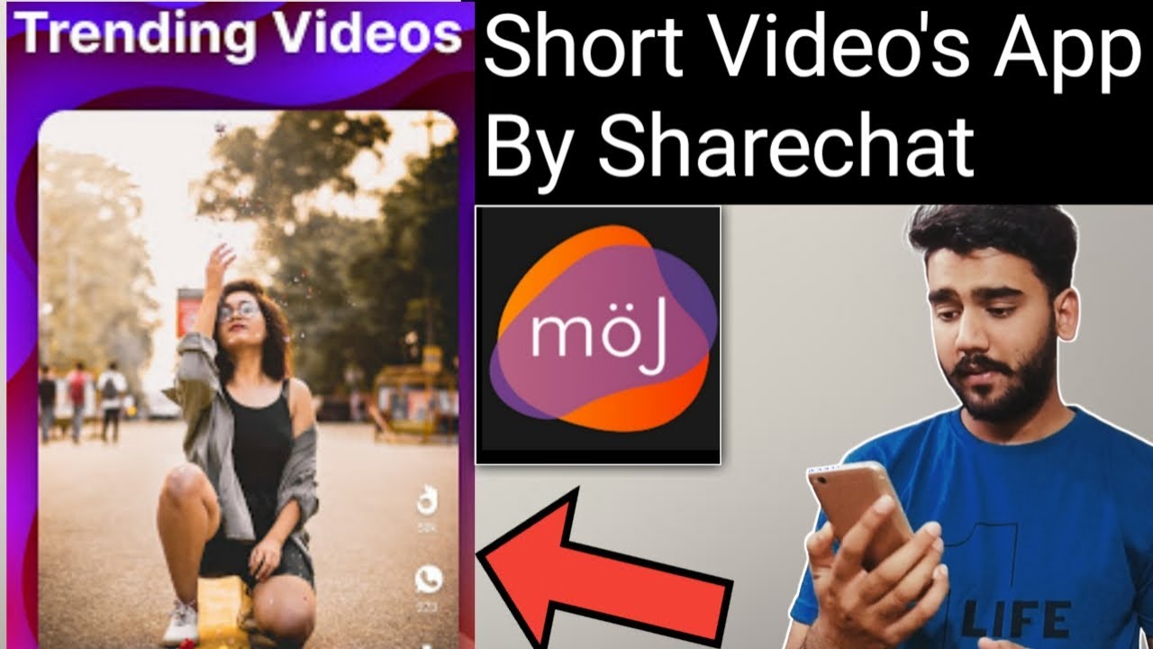 Moj - Short video's app by sharechat | How to use moj app in hindi ...